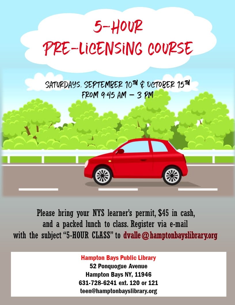 Teen Services - Hampton Bays Public Library